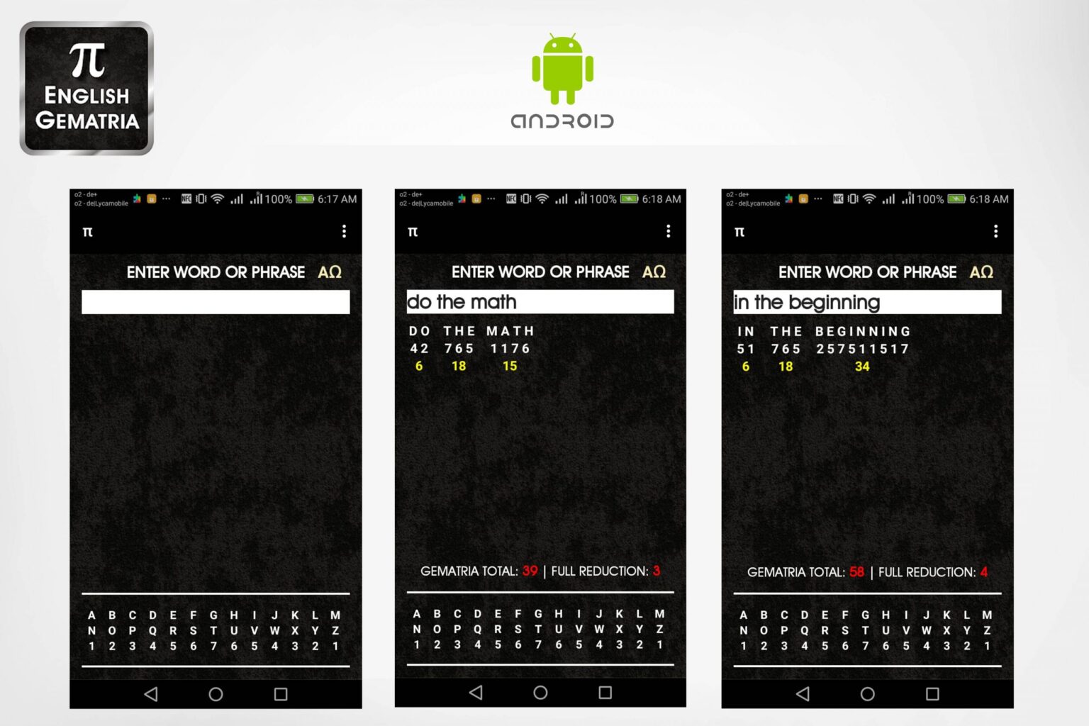 GEMATRIA CALCULATOR - The Gnostic Church and Academy of Lord Jesus Christ